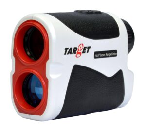 target golf laser rangefinder - scope 5-1600 yards, multifunction 6x slope angle, distance, height measurer adjustable focus range finder with carrying case