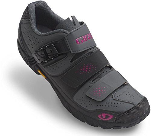 Giro Terradura Womens Mountain Cycling Shoe − 37, Dark Shadow/Berry (2019)