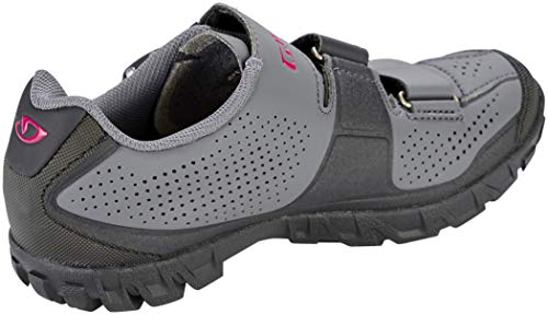 Giro Terradura Womens Mountain Cycling Shoe − 37, Dark Shadow/Berry (2019)