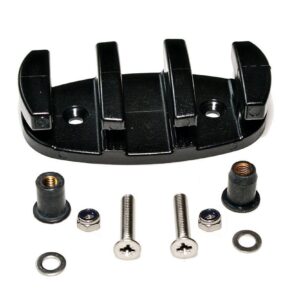 Zig Zag Cleat with Marine Grade Stainless Steel Fixings & Well Nuts