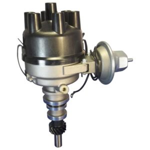 new distributor compatible with 1965-1973 compatible with mustang inline 6 2.8 170 3.3 200 4.1 250, replaces c6df 12127-a, c6df 12127-c, c6df 12127-d, c6df 12127-e