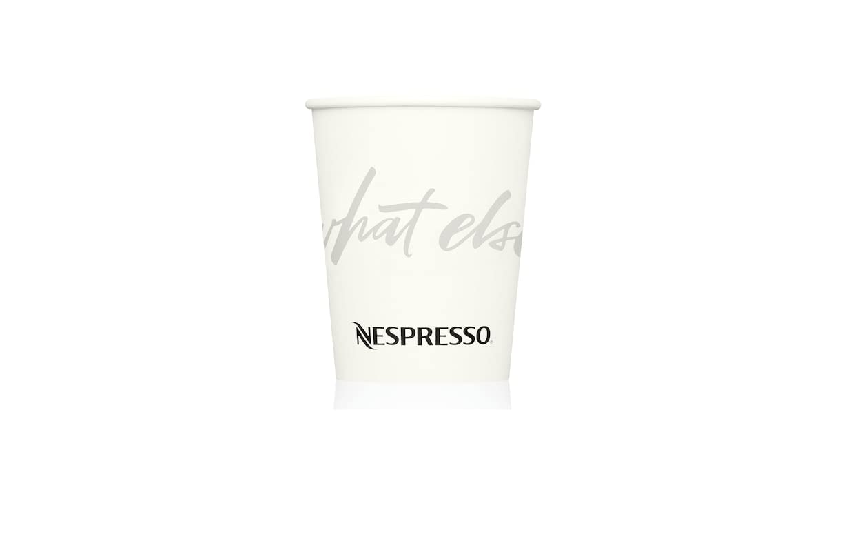 Nespresso Espresso Disposable Paper Cups, 240ml, 8 Ounce - 30 Count