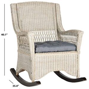 Safavieh Home Collection Aria Antique Grey Rocking Chair