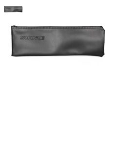 shure 95b2313 wireless handheld microphone zippered case bag pouch 13"x4" long