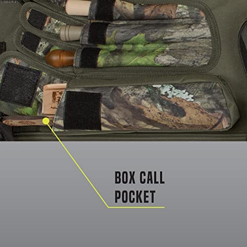 Allen Company Gear Fit Pursuit Shocker Turkey Shotgun Case, 52", Mossy Oak Obsession, Gray/White/Red (954-52)