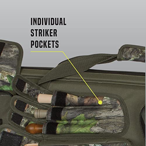 Allen Company Gear Fit Pursuit Shocker Turkey Shotgun Case, 52", Mossy Oak Obsession, Gray/White/Red (954-52)