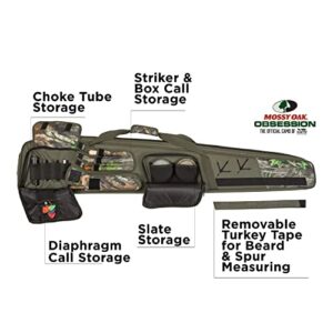 Allen Company Gear Fit Pursuit Shocker Turkey Shotgun Case, 52", Mossy Oak Obsession, Gray/White/Red (954-52)