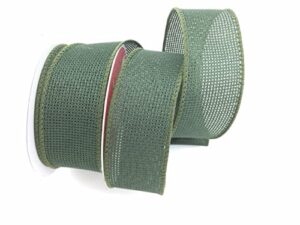 celebrate it- ribbon bow-tique-plain green ribbon 1.5 in x 25ft