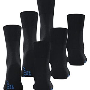 FALKE Run 3-Pack U SO, Black (Black 3000), 12.5-13.5