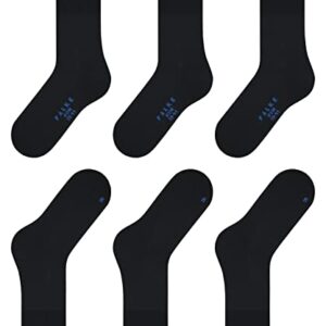 FALKE Run 3-Pack U SO, Black (Black 3000), 12.5-13.5