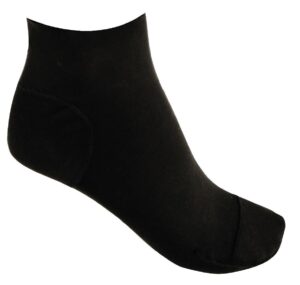 armaskin extreme anti-blister no show athletic running socks for men and women (medium, black)