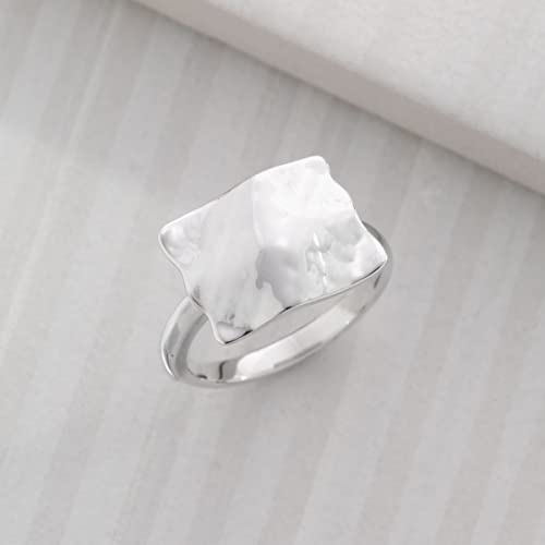 Silpada 'Square Root' Ring in Sterling Silver, Size 5, Size 5