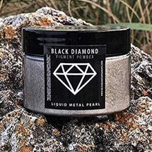 51g/1.8oz "LIQUID METAL PEARL"Black Diamond Pigments® Multipurpose DIY Arts and Crafts Additive | Natural Bath Bombs, Resin Art, Slime, Epoxy, Soap, Nail Polish