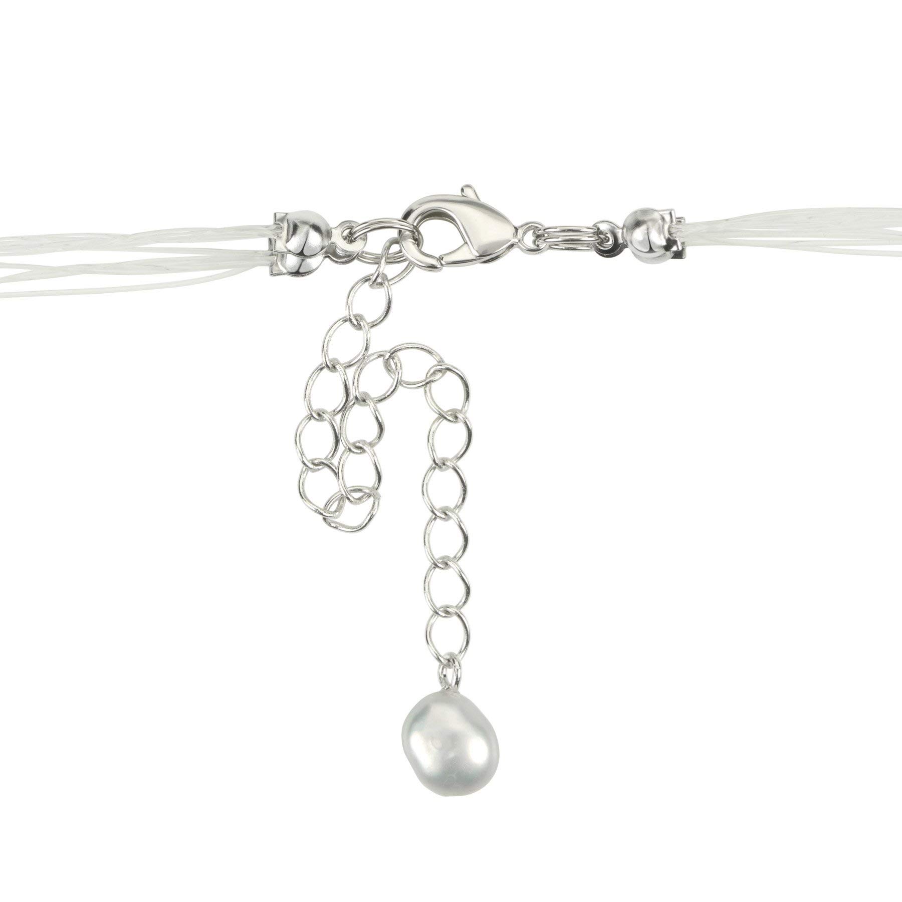 Multi Strand White Freshwater Cultured Pearl Necklace