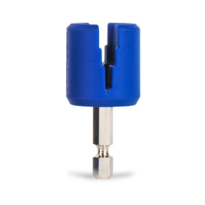 musicnomad grip drill bit string peg winder - scratch-free rubber lined (mn220), original version