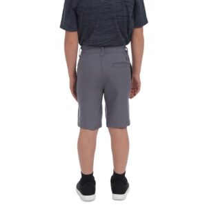 Under Armour Boys' Little Golf Medal Play Short, Belt Loops, Elastic Closure, Lightweight & Stretchy, Graphite, 5