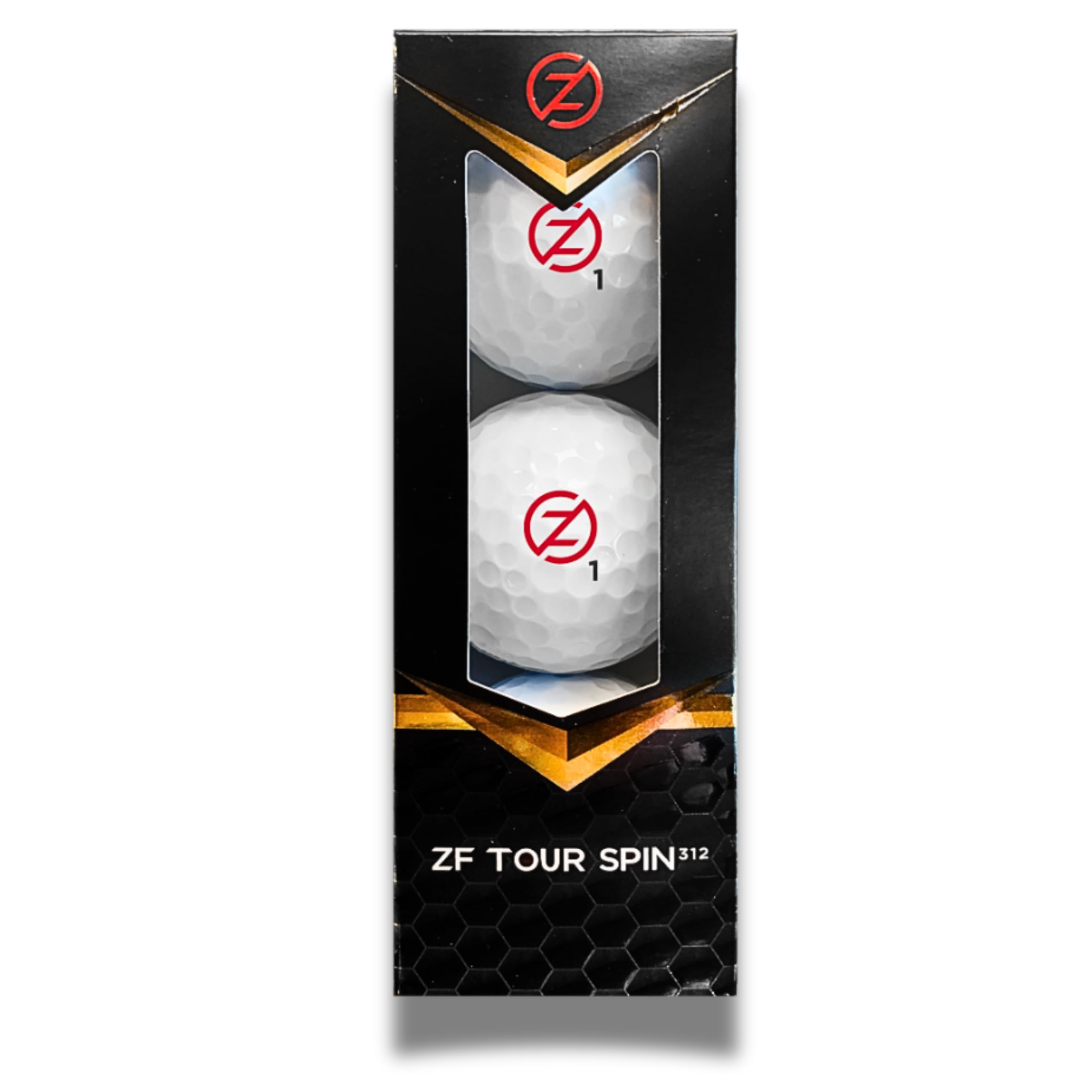 Zero Friction Tour Spin Golf Balls-12 Pack, White