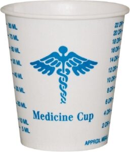 solo cup medicine cup - r3-43107sl - 100 each/sleeve