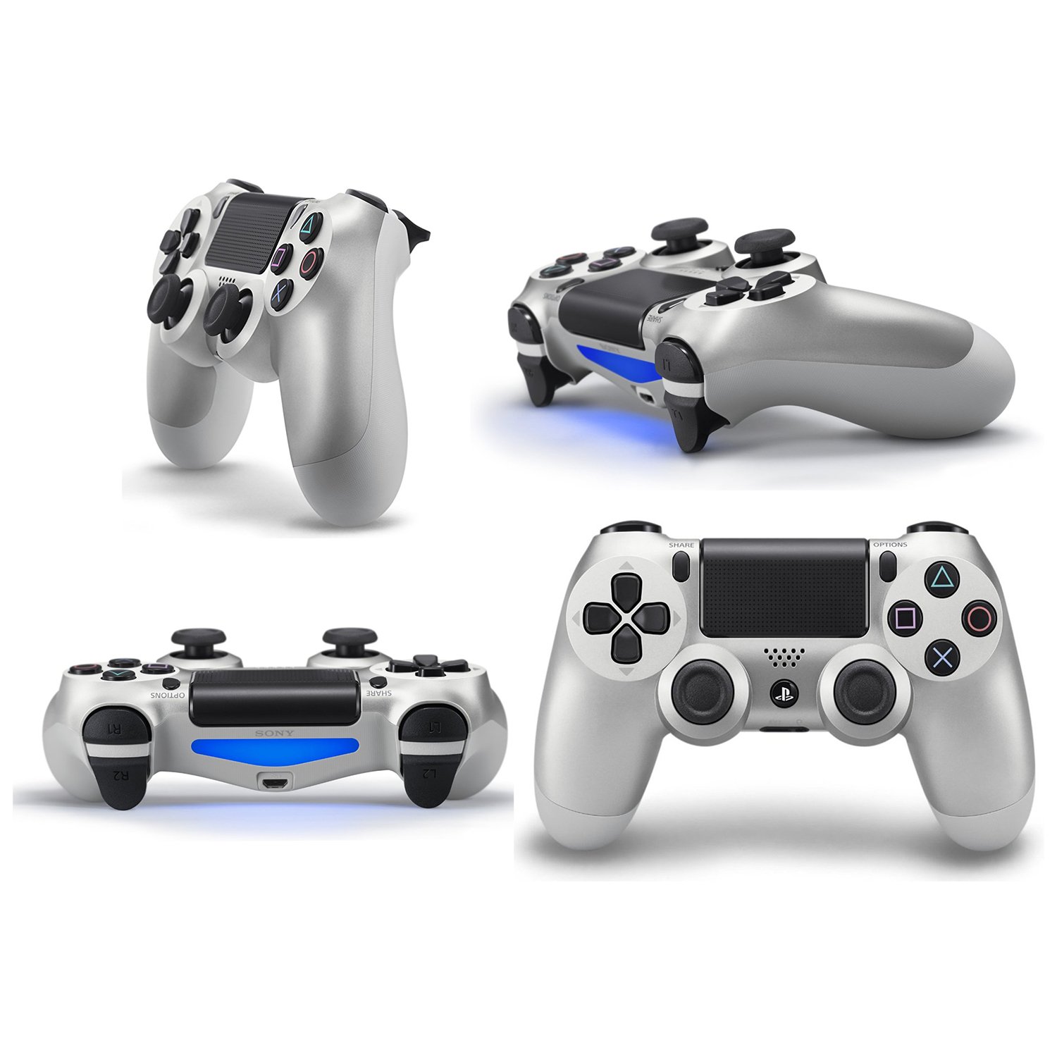 DualShock 4 Wireless Controller for PlayStation 4 - Silver