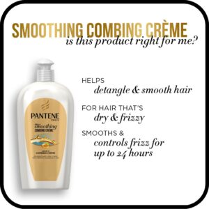 Pantene Smoothing Combing Creme, 6.7 Fluid Ounce