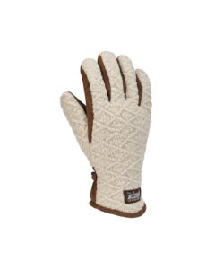 gordini women's standard argyle glove, oatmeal, large