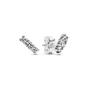 pandora sparkling elegance stud earrings - stunning earrings for women - great gift for her - sterling silver & cubic zirconia, no gift box