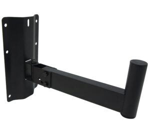 harmony audio ha-wb wall mount pivot & swivel pa speaker stand with mounting hardware