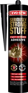 2 x evo-stik seriously strong stuff fast set 290ml