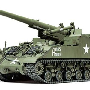 Tamiya Models U.S. Self-Propelled 155Mm Gun M40 1/35 Toy, Beige