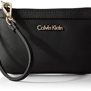 Calvin Klein Saffiano Wristlet