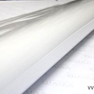 White High Gloss Realistic Paint-Like Microfinish Vinyl Wrap Roll with VViViD XPO Air Release Technology (3ft x 5ft)