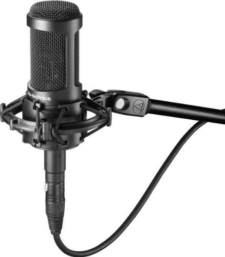 Audio-Technica AT2035 Large Diaphragm Studio Condenser Microphone (Renewed)