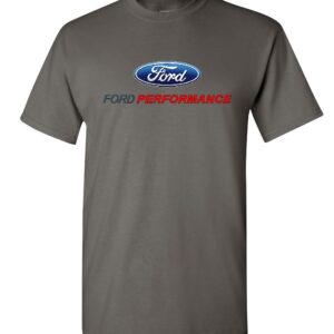 Ford Performance T-Shirt Ford Mustang GT ST Racing Tee Shirt Charcoal Large