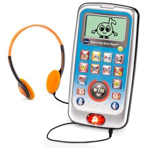 vtech rock and bop music player, blue