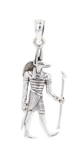 jewelry trends anubis egyptian god of the underworld sterling silver pendant