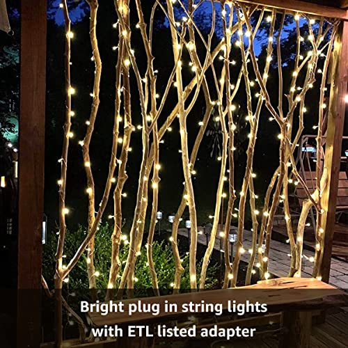 LE 306 LED Curtain Lights with 18 Hang Down String Lights, 10×10 ft Plug in Hanging Fairy Lights for Bedroom Wall Window, Twinkle Lights for Wedding Backdrop Patio Gazebo Pergola (NOT Connectable)