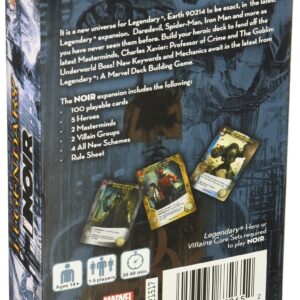 Upper Deck Legendary: A Marvel Deck Building Game: Noir Expansion, Multi