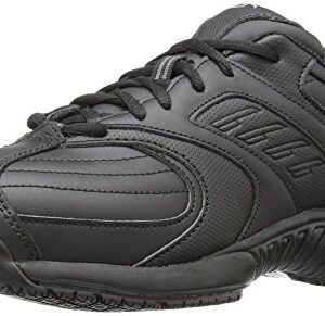 Dr. Scholl's Shoes Men's Cambridge II Work Slip Resistant Sneaker, Black, 13 W US