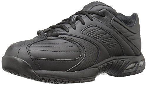 Dr. Scholl's Shoes Men's Cambridge II Work Slip Resistant Sneaker, Black, 13 W US