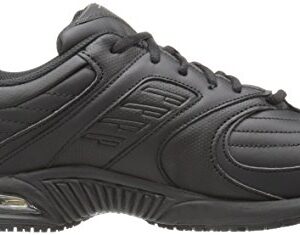 Dr. Scholl's Shoes Men's Cambridge II Work Slip Resistant Sneaker, Black, 13 W US