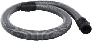 miele original replacement suction hose for miele vacuum cleaners, gray