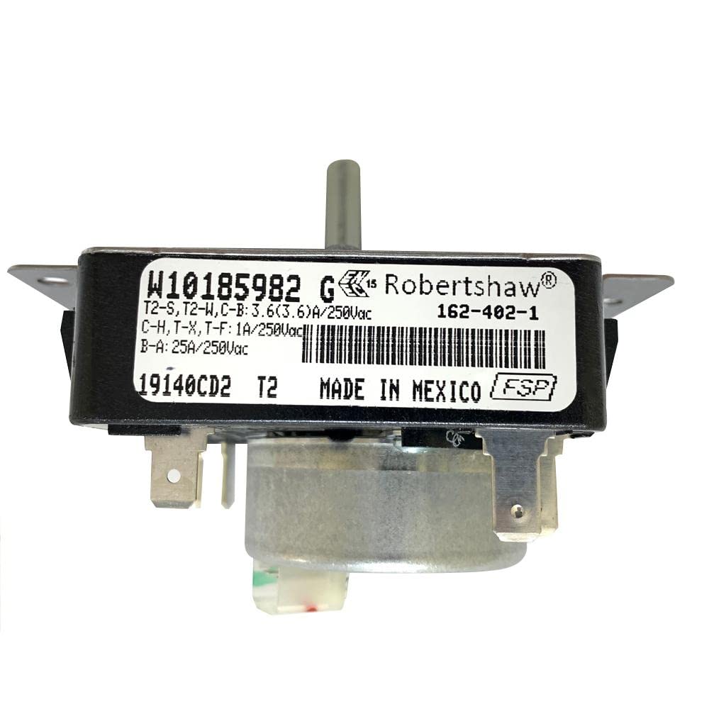 W10185982 Whirlpool Timer 162-3 Cycle Fm W10185982 (Item_by#mrchgoparts~hee101152140226138