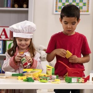 Melissa & Doug Prepare & Serve Pasta Play Food Set