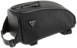 topeak (tbp-tl1b) toploader top tube / head tube 0.75 liter black mount bike packing bag