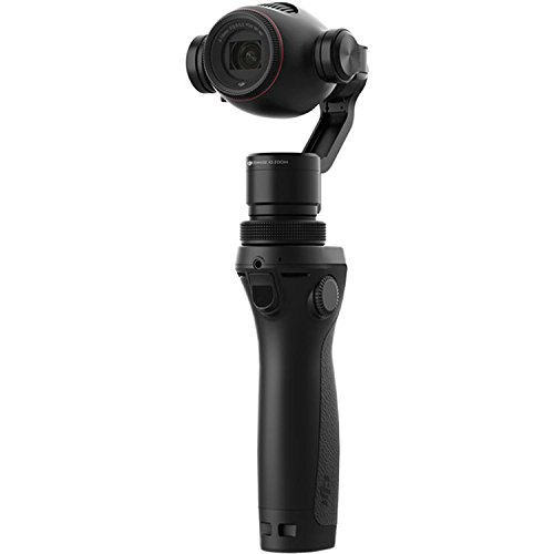 DJI OSMO Plus Camera Bundle - UHD 7X Handheld Fully Stabilized 4K 12MP Camera 3-Axis Gimbal Kit, with 64GB Micro SD Card Case FlexiMic + UV Filter + Lens Cap and More