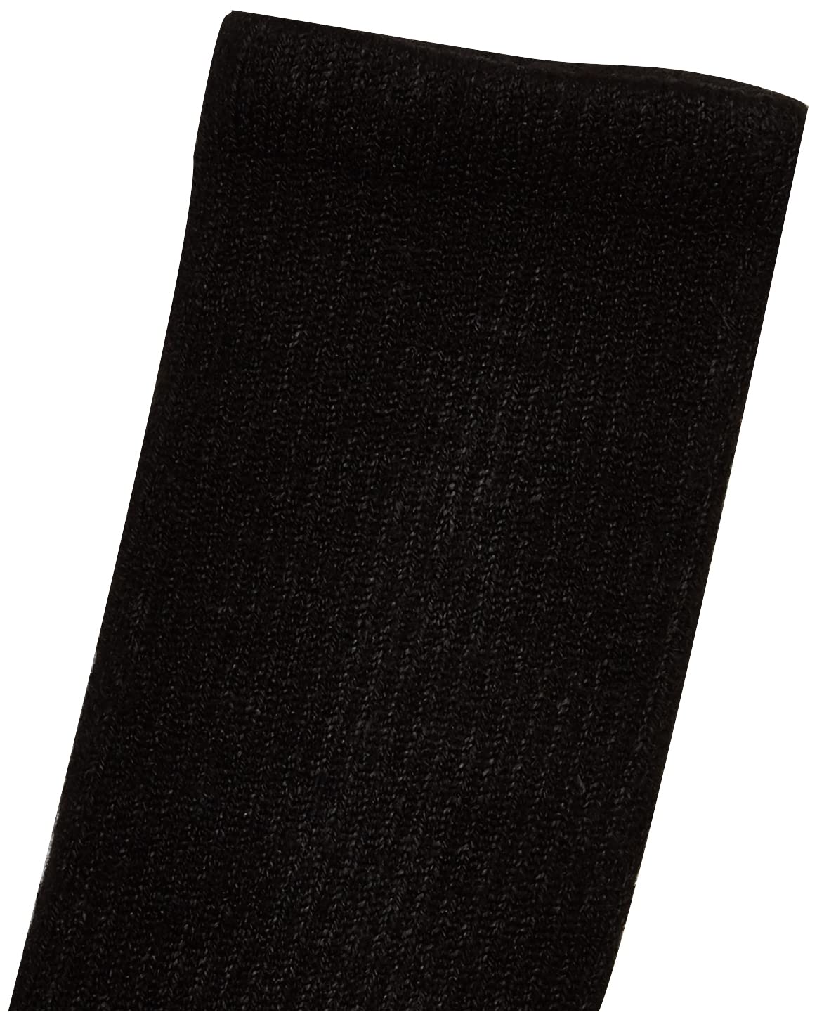 Thorlos Unisex MS Anti-Fatigue Thick Padded Over the Calf Sock, Black, Large