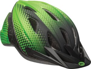 bell banter youth bike helmet, lime halo