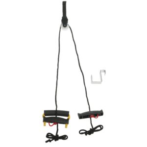 lifeline econo shoulder pulley deluxe, llesp-4 black