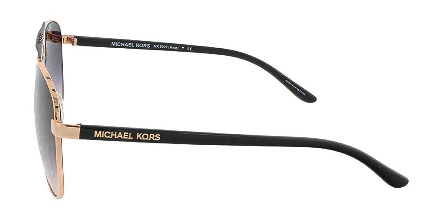 Michael Kors Hvar Sunglasses MK5007 Rose Gold/Grey-Rose Gradient 1099/36 59mm, Rose Gold/Grey-rose Gradient, 59mm (MEDIUM)