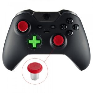 eXtremeRate 8 in 1 Red Metal Magnetic Thumbsticks Analog Joysticks for Xbox One, Xbox One Elite, Xbox One S, Xbox Series X, PS4 Slim, PS4 Pro, PS4 Controller with T8H Cross Screwdrivers